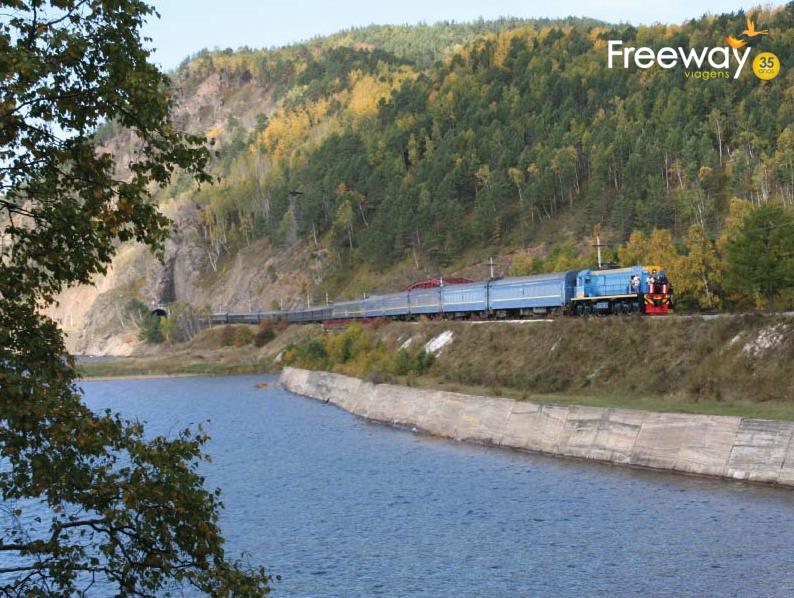 Como é a maior viagem de trem - Grande Expresso Transiberiano